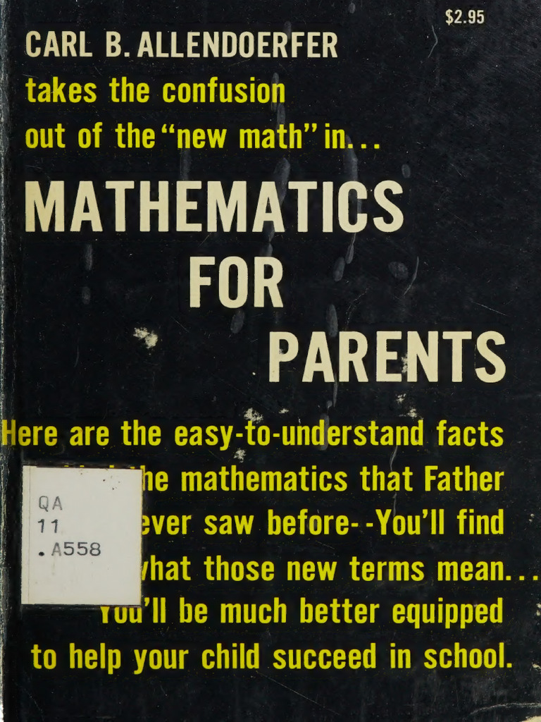 Allendoerfer, C. - Mathematics for Parents | PDF