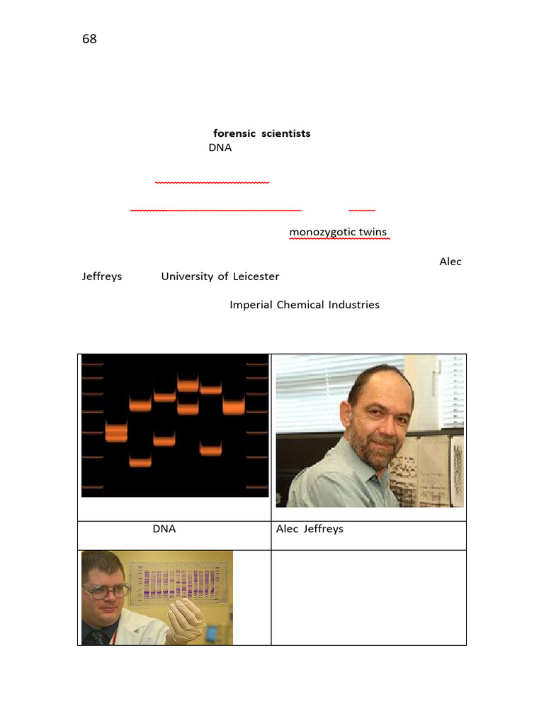 Forensic DNA Profiling Explained | PDF | Dna Profiling | Polymerase ...