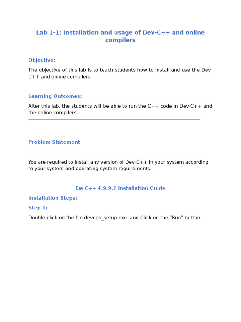 Labs Manual | PDF | Constructor (Object Oriented Programming) | Programming
