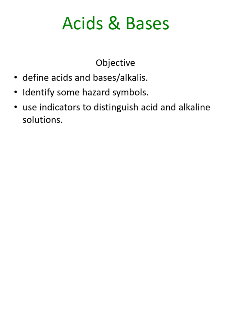 Year 7 - Chapter 5 Part 2 - Properties of Materials - Acids & Bases ...