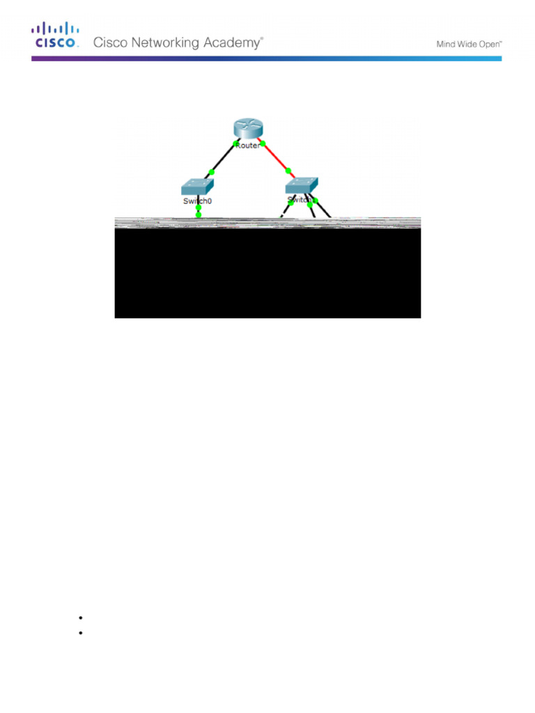 5.3.1.3 Packet Tracer - Identify MAC and IP Addresses | PDF | Enrutador (Computación) | Dirección IP