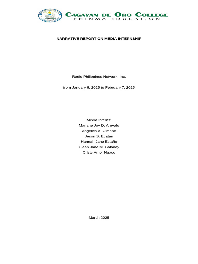 Media-Narrative-Report-final | PDF | Journalism | News