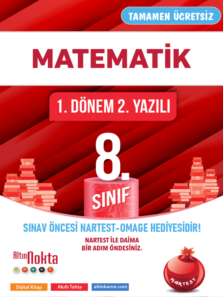 8 Sinif 1 Donem 2 Yazili Mat | PDF