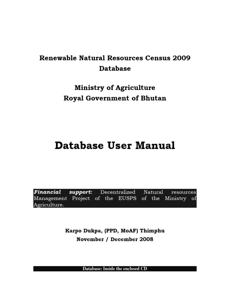 MAN1 BTN ENG Database 2009 | PDF | Icon (Computing) | Computer Architecture