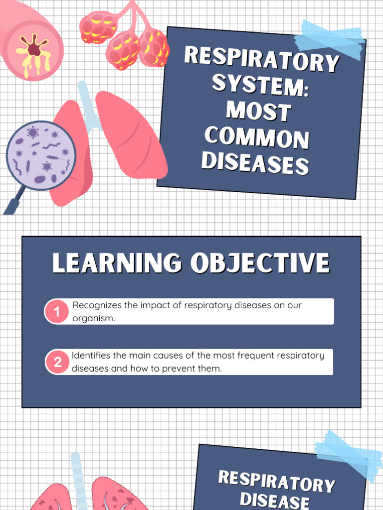 7th - Lesson 10 - Most Common Respiratory Diseases | PDF | Cough ...