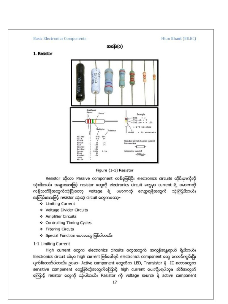 Basic Electronic Note 4 | PDF