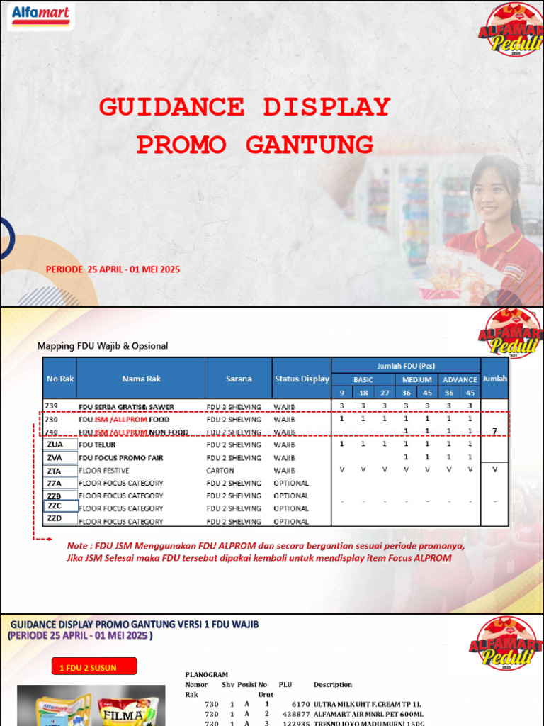 Guidance Promo Gantung 25 Apr-01 Mei 2025 | PDF