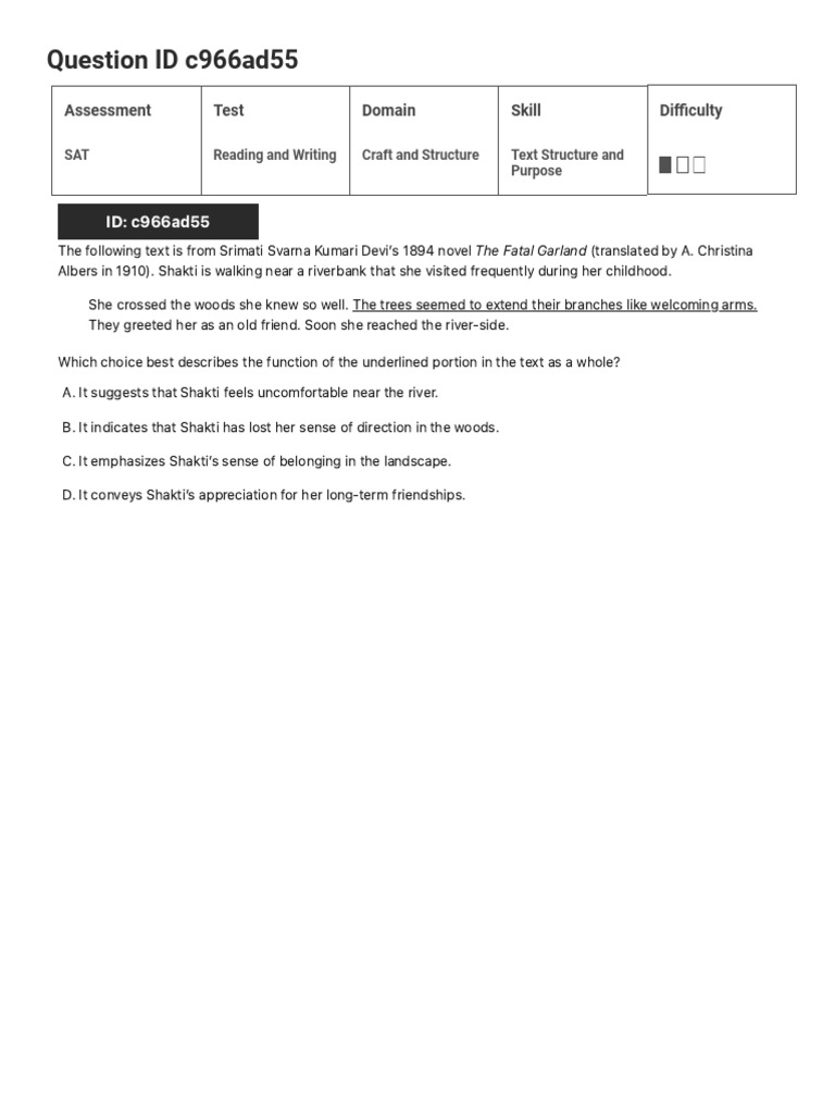 Understanding Text Structure and Purpose | PDF | Sat