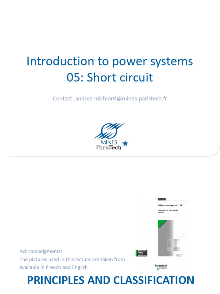 Understanding Short Circuits in Power Systems | PDF | Electric Arc | Relay