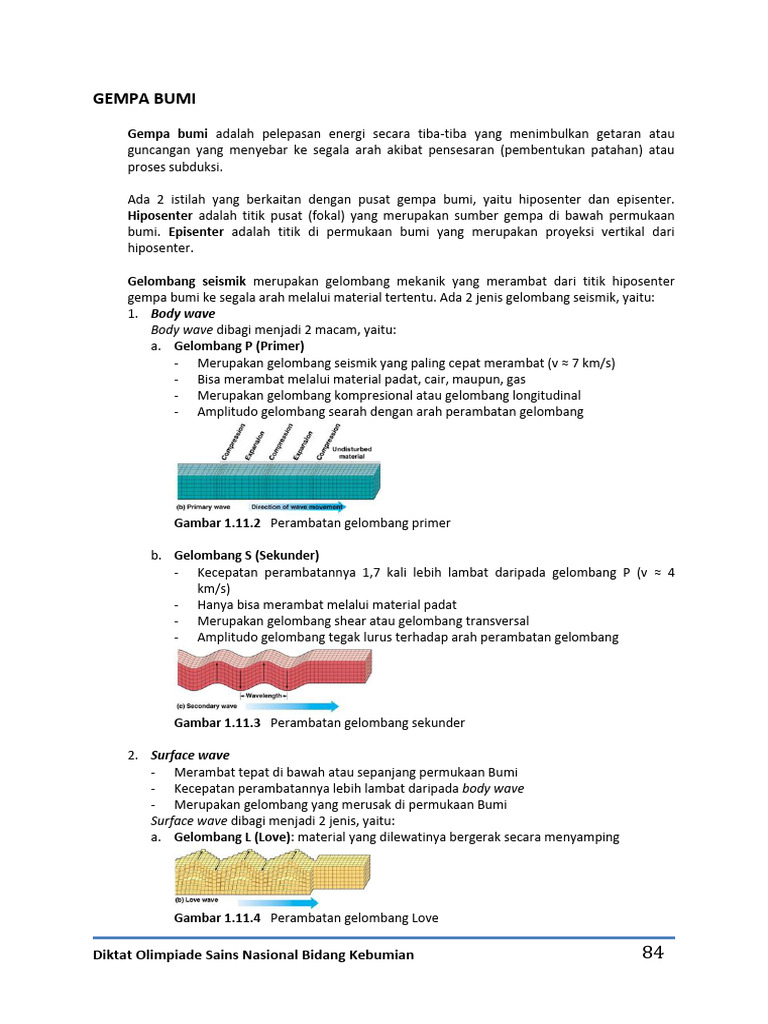 Gelombang Seismik | PDF