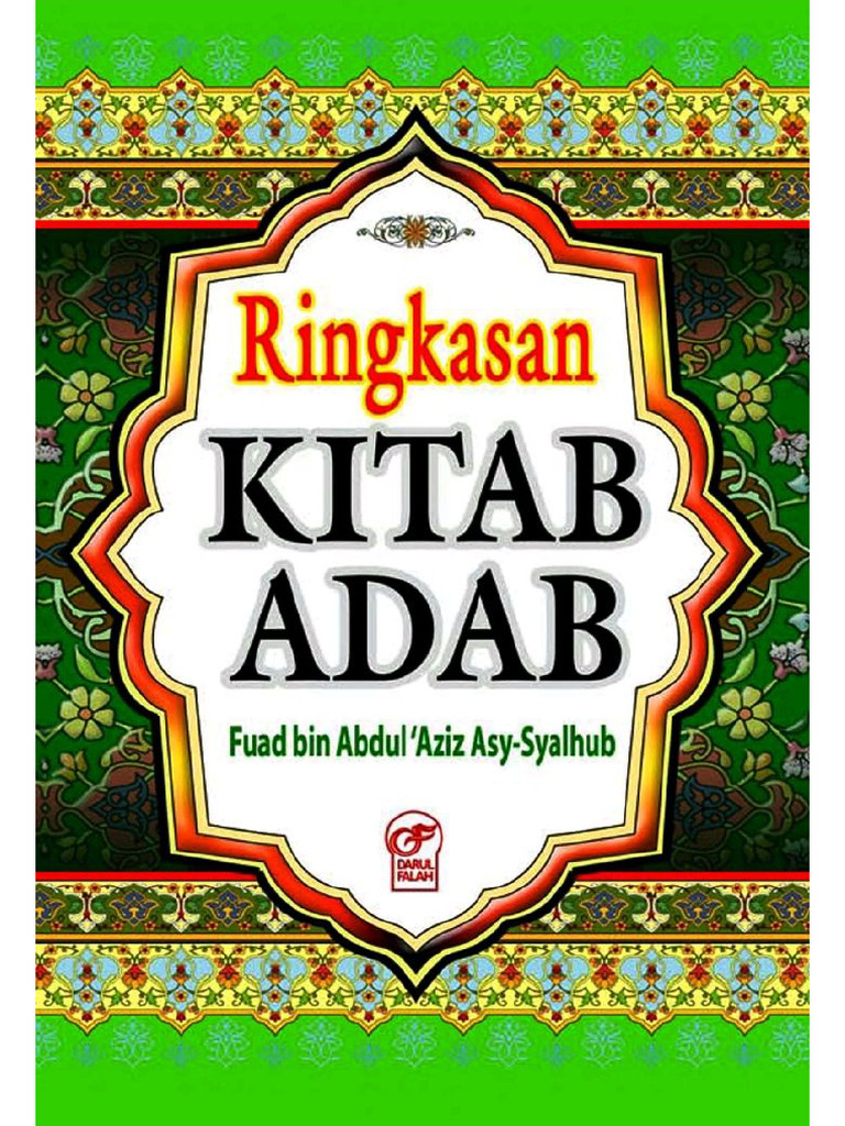 Ringkasan Kitab Adab | PDF