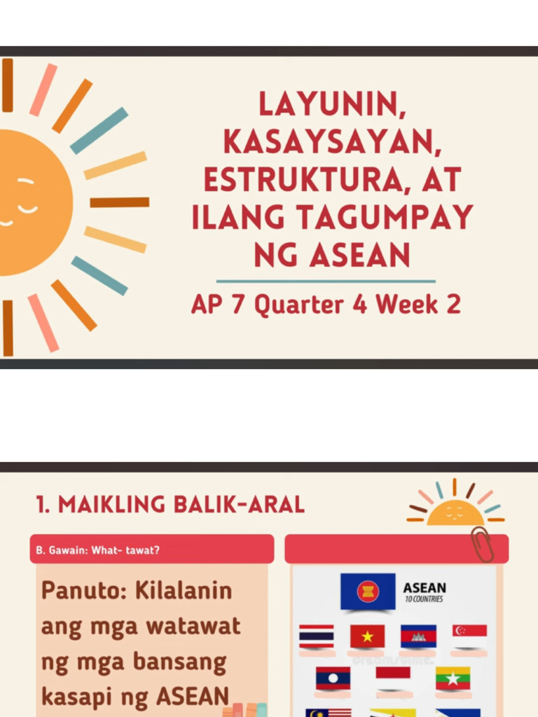 Pilipinas at Ang ASEAN | PDF