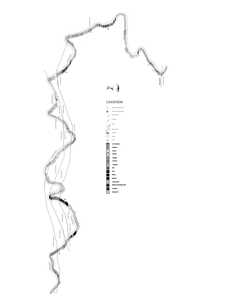 Route Map of LH | PDF | Sedimentology | Petrology