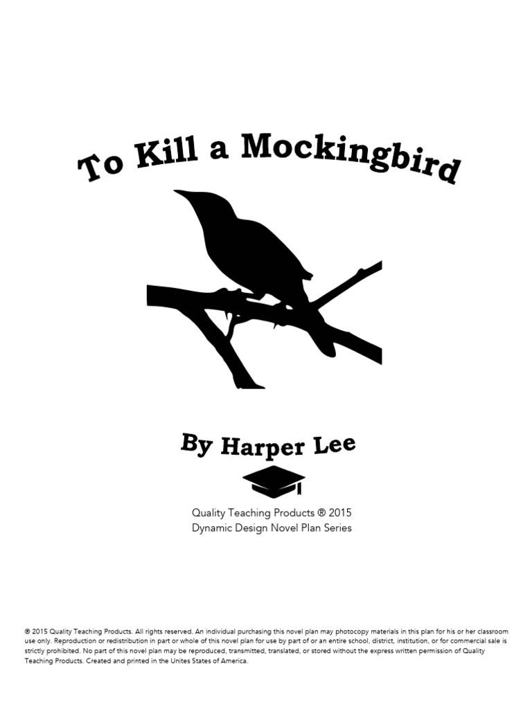 To Kill A Mockinbird Novel Guide QsAs | PDF | To Kill A Mockingbird ...