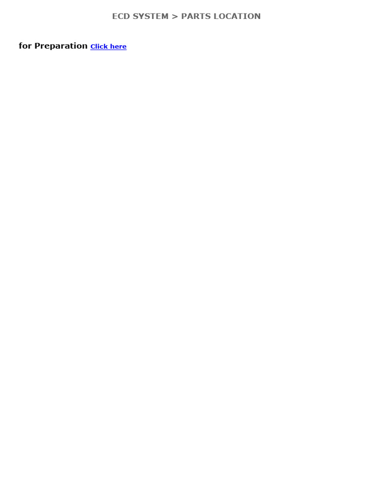 Ecd System Parts Location | PDF