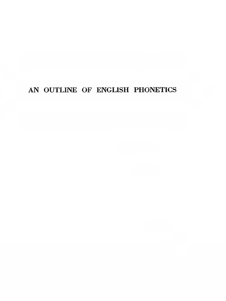 English Phonetics Overview | PDF | Vowel | Consonant