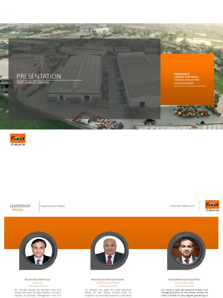 Fast Cables Corporate Presentation | PDF
