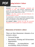 Promoting an Inclusive Culture | PDF | Inclusion (Education) | Democracy