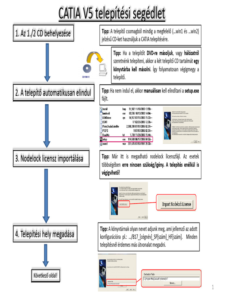 Catia Install Guide | PDF