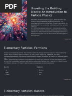 Subatomic Particles List | PDF | Elementary Particle | Quark