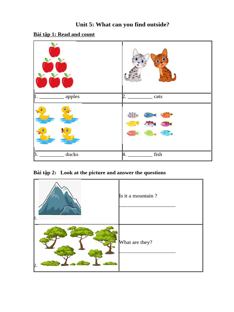 Unit 5 - Show and Tell 1 | PDF