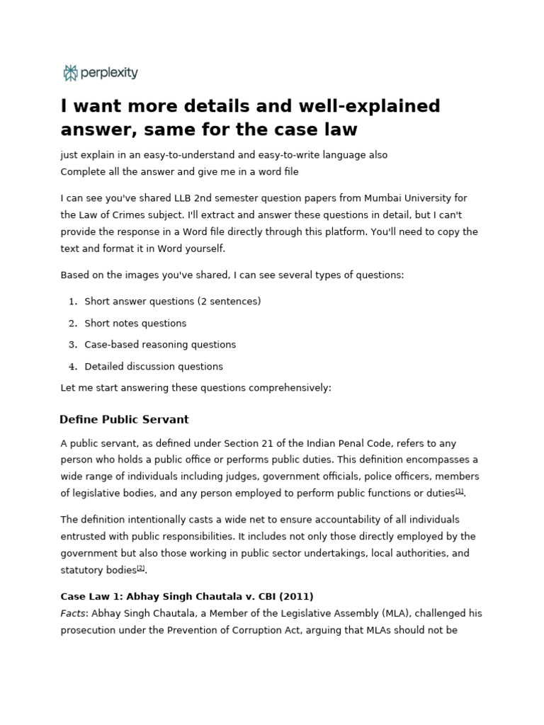 I Want More Details and Well-Explained Answer, Sam | PDF | Aiding And ...