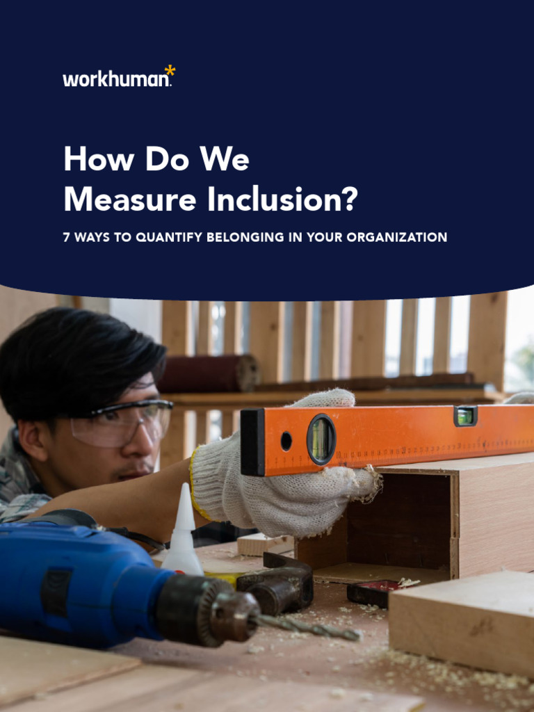 How Do We Measure Inclusion | PDF | Turnover (Employment) | Qualitative ...