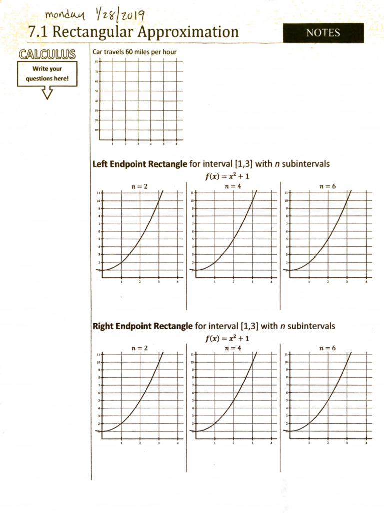 Ejercicios de Aproximacion Del Área | PDF | Analysis | Mathematical Concepts