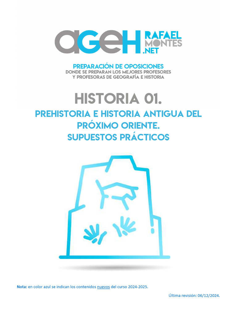Historia 01. Prehistoria e Historia Antigua del Pr¢ximo Oriente. Supuestos pr cticos | PDF ...