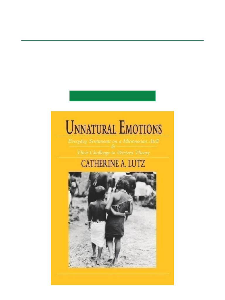 Ilesatil and Ifaluk Emotions Explained | PDF | Emotions | Experience