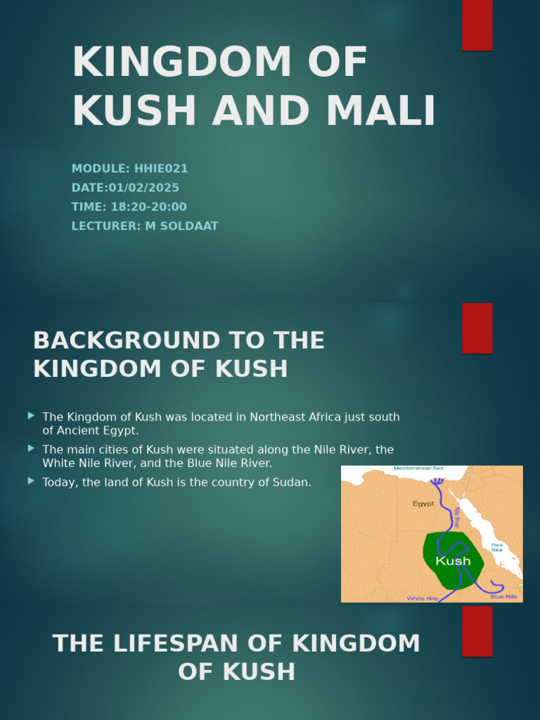 Kingdoms of Kush and Mali Overview | PDF | Ancient Egypt