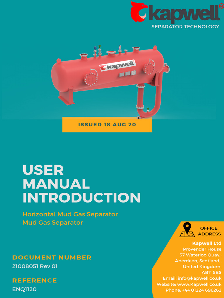 Rev 01 User Manual Introduction | PDF