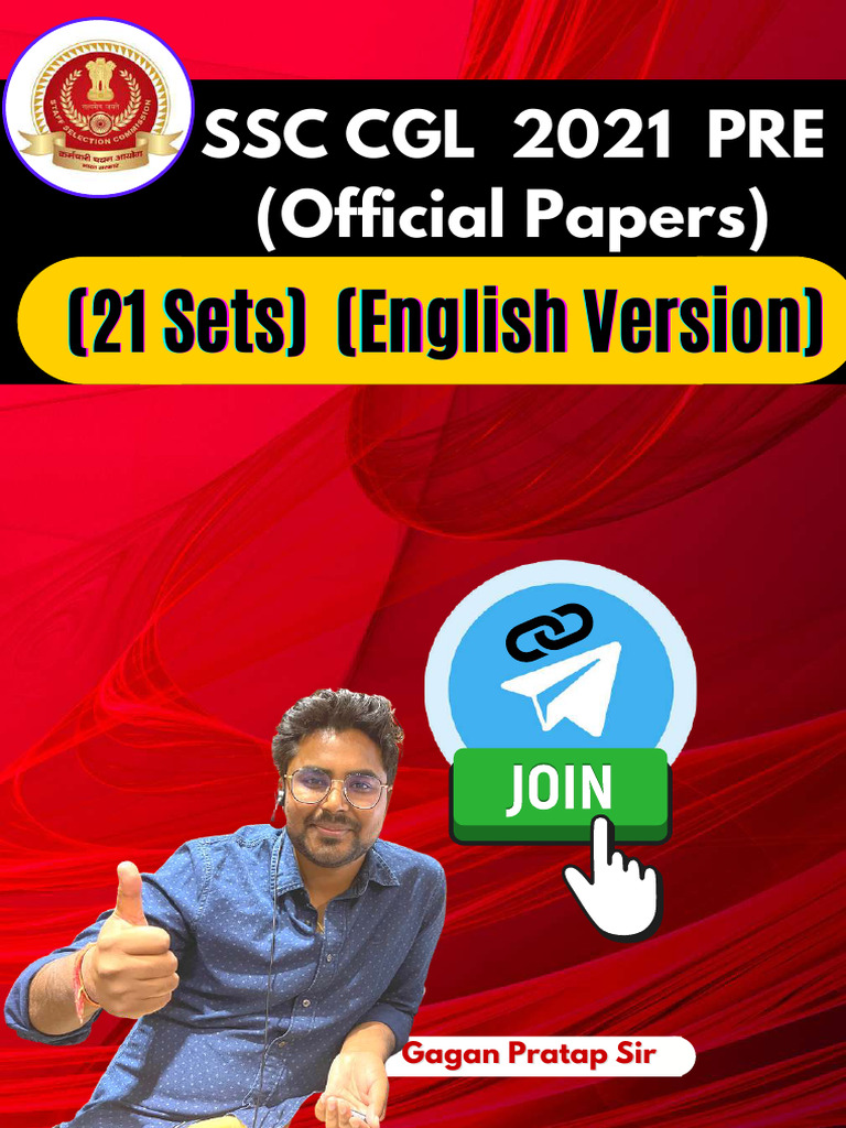 SSC CGL 2021 All 21 Sets English | PDF