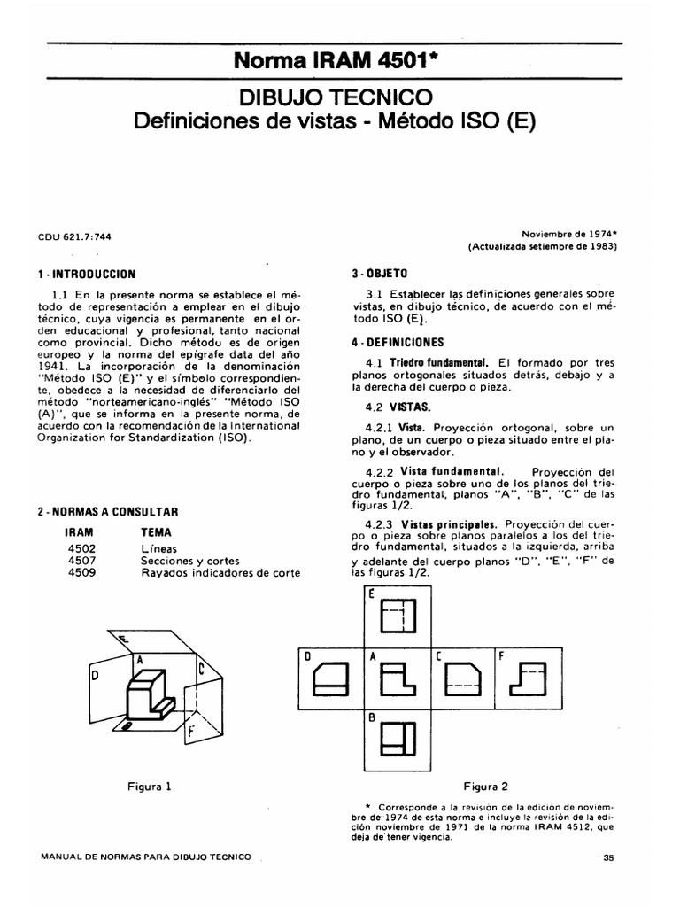 Norma IRAM 4501 | PDF
