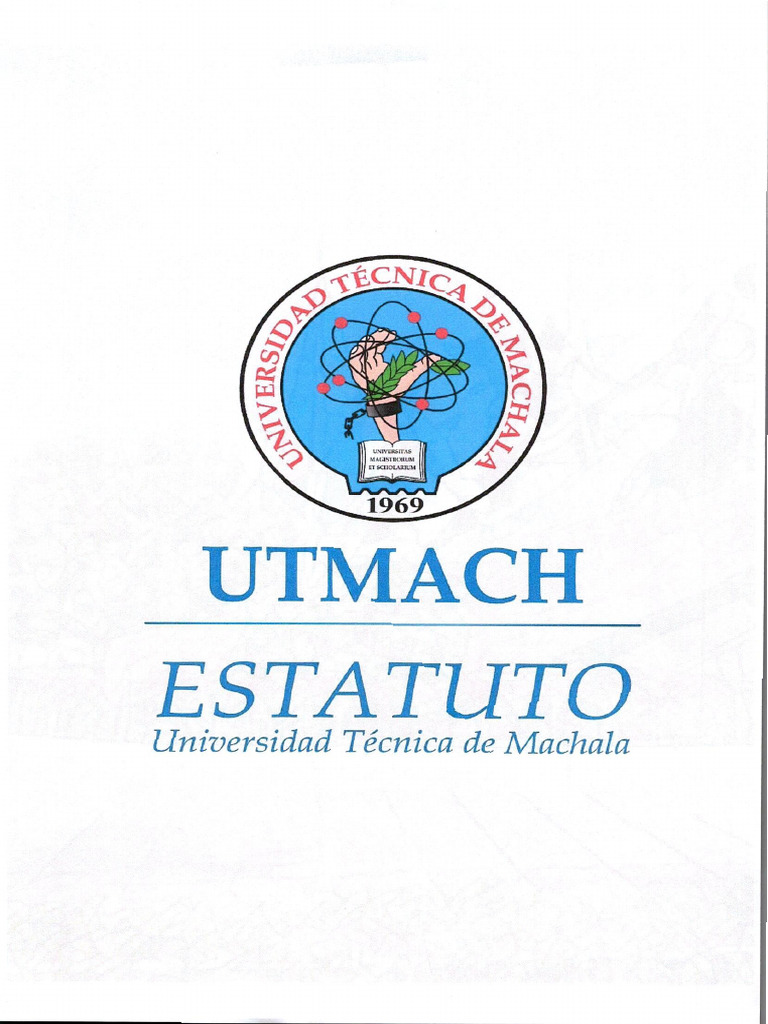 Estatuto Utmach Dic. 8 2021 | PDF | Democracia | Ideologías políticas