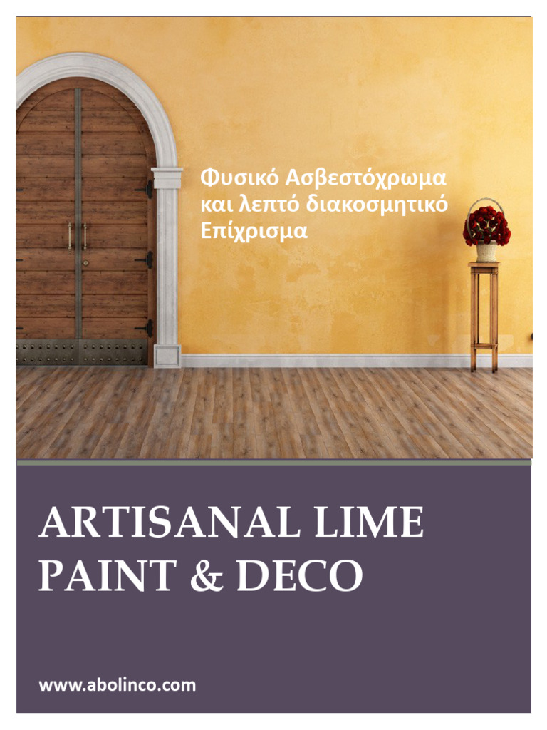 Abolin Artisanal Lime Deco BR El | PDF