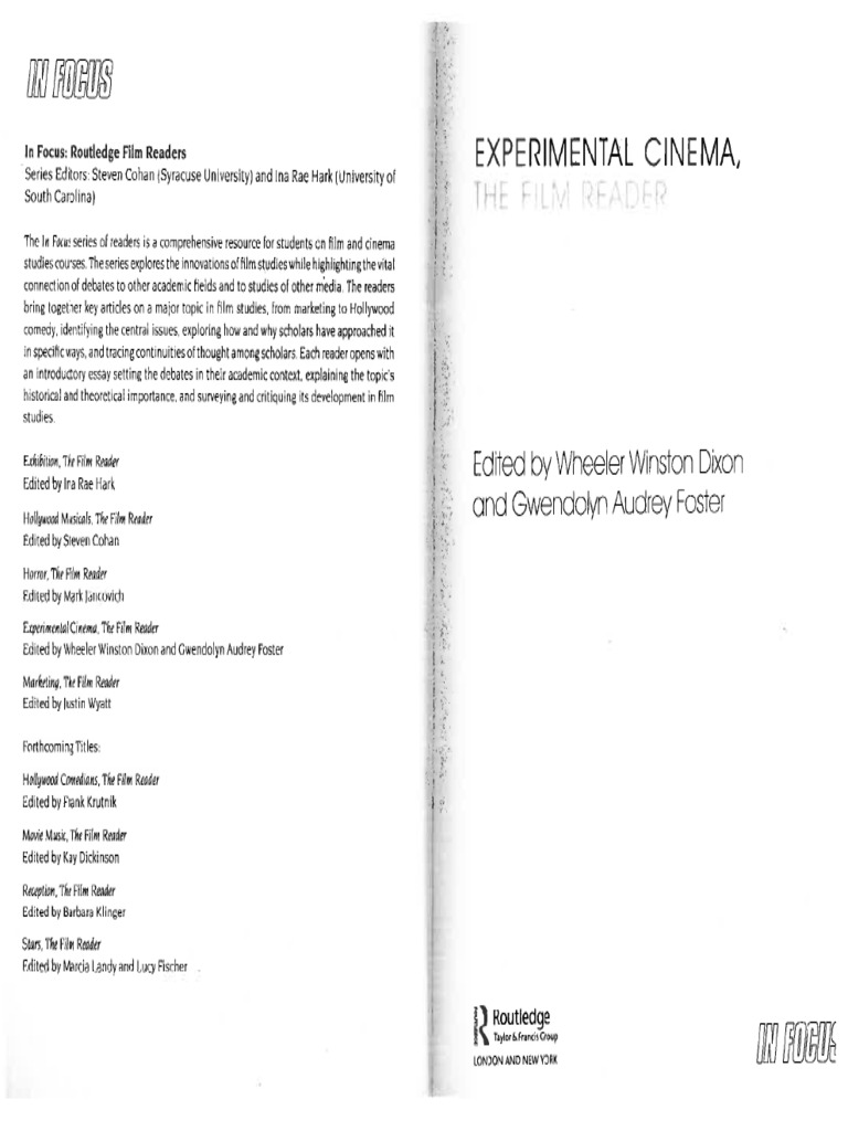 L.Rabinovitz - Woman Filmmaker New York Avant Garde | PDF