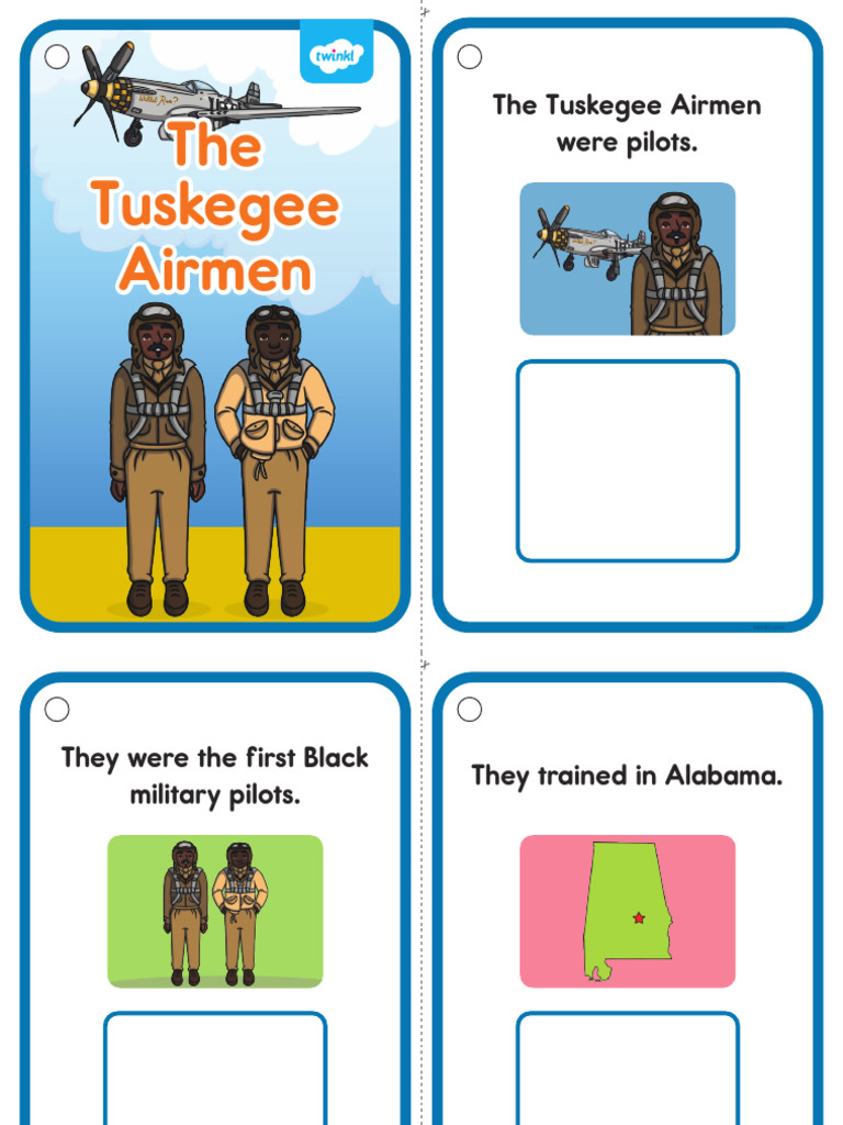 Color Tuskegee Airmen Adapted Reader | PDF