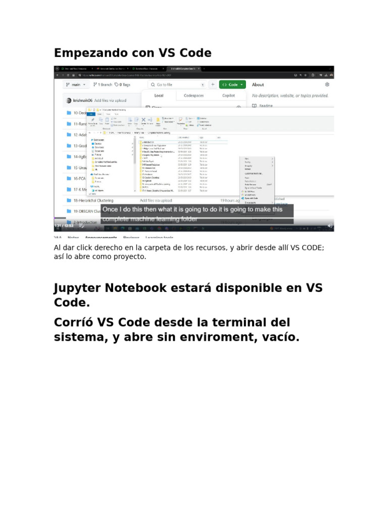 Empezando Con VS Code | PDF