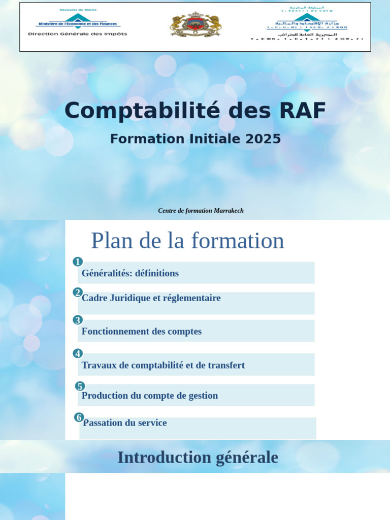 COMPTA RAF 2025 Final | PDF | Comptabilité analytique | Comptabilité