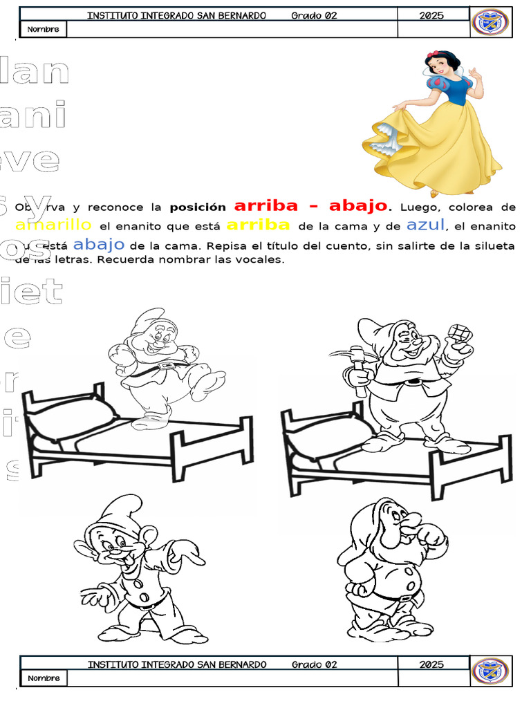 Blancanieves Arriba y Abajo | PDF