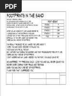 Free Printable Footprints Poem | PDF