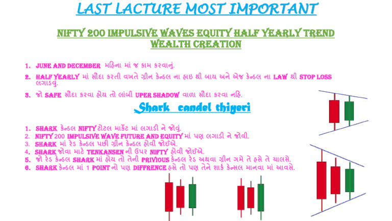 Last Lactures Shark Candel Notes | PDF