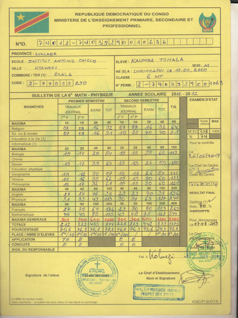 Bulletin 4 Eme | PDF