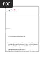 Unisa Address Change Form DSAR03 | PDF