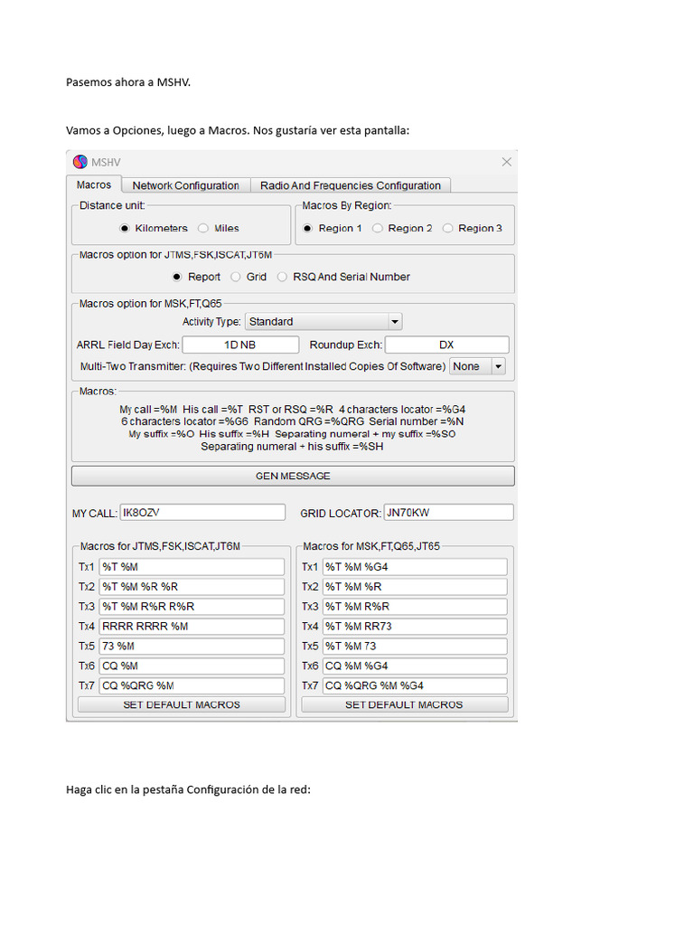 MSHV Settings Spa | PDF