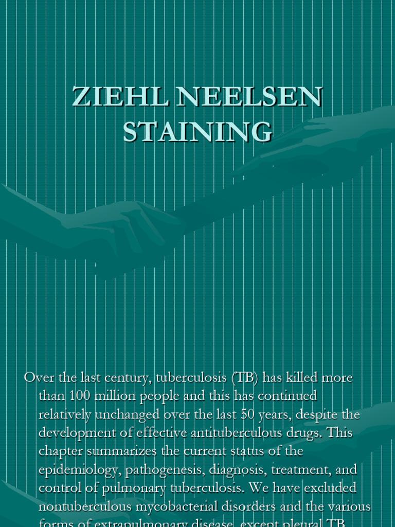 ZN Stain | PDF | Microbiology | Medical Specialties