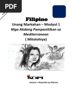 Filipino 10 - Q2 - Modyul 1 - Ver6 | PDF
