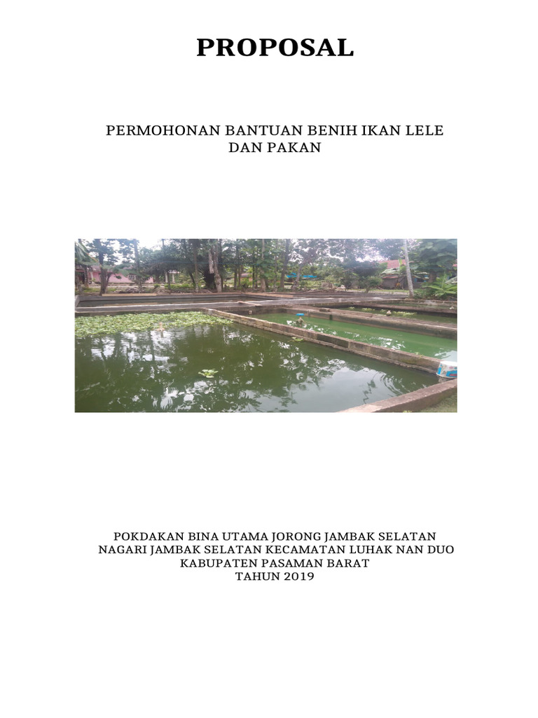Contoh Proposal 2 | PDF