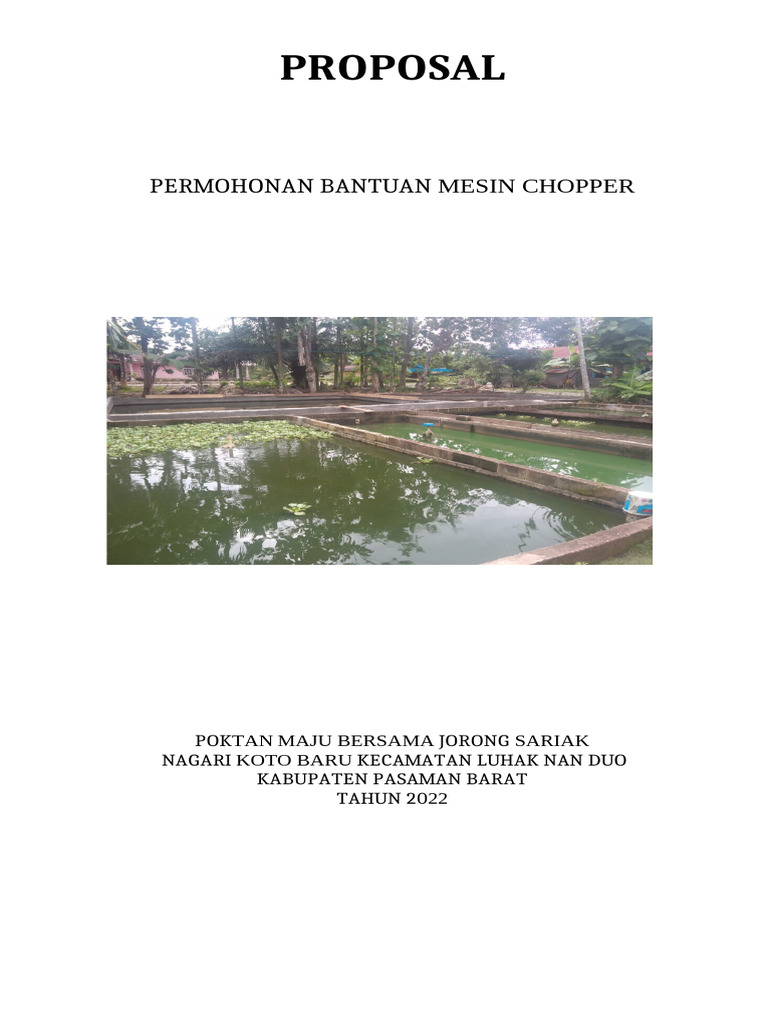 Contoh Proposal | PDF